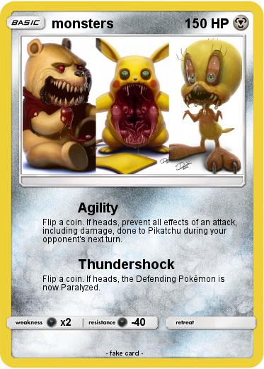 Pokémon monsters 43 43 - Agility - My Pokemon Card