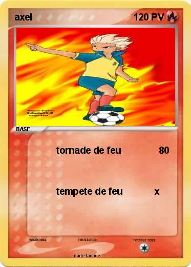 Pokémon axel 405 405 - tornade de feu - Ma carte Pokémon