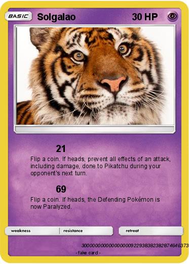 Pokémon Solgalao 1 1 - 21 - My Pokemon Card