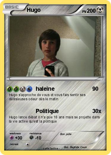 Pokémon Hugo 779 779 - haleine - Ma carte Pokémon