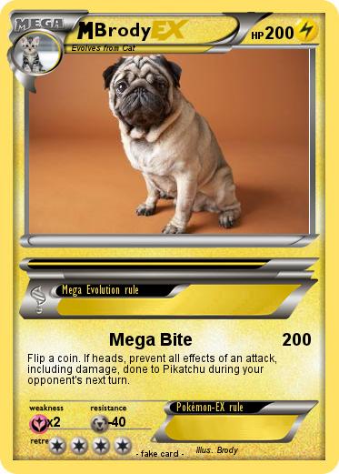 Pokémon Brody 153 153 - Mega Bite - My Pokemon Card