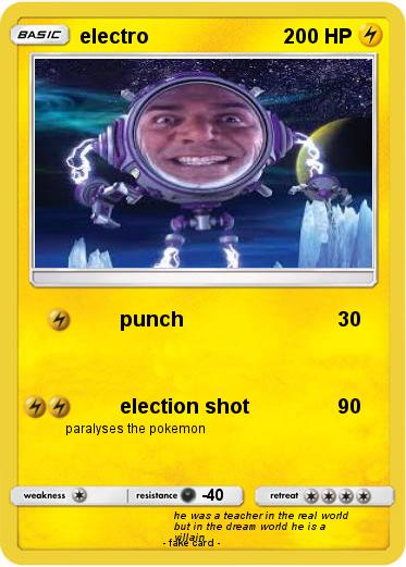 Pokémon electro 749 749 - punch - My Pokemon Card