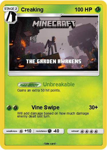Pokémon Creaking - Unbreakable - My Pokemon Card