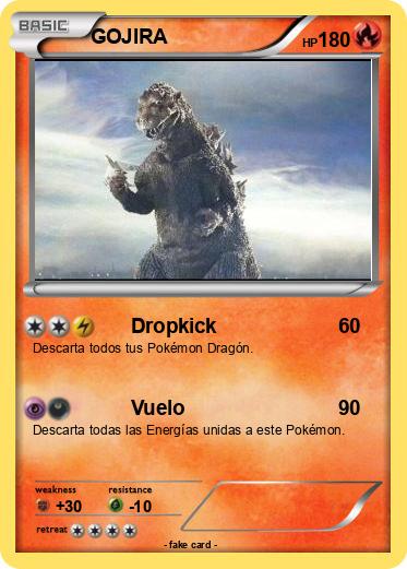 Pokémon GOJIRA 82 82 - Dropkick - Mi carta pokémon
