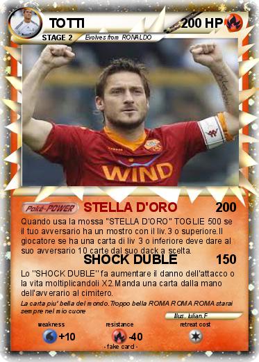 Pokémon TOTTI 13 13 - STELLA D'ORO - My Pokemon Card