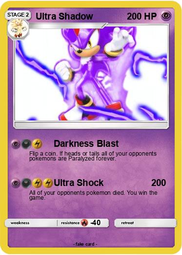 Pokémon Ultra Shadow 21 21 - Darkness Blast - My Pokemon Card