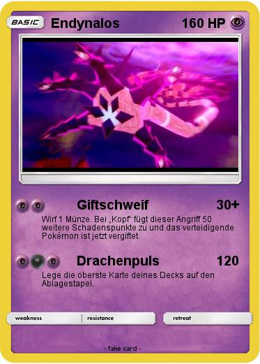 Pokémon Endynalos - Giftschweif - My Pokemon Card