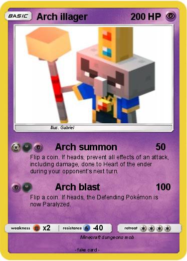 Pokémon Arch illager - Arch summon - My Pokemon Card