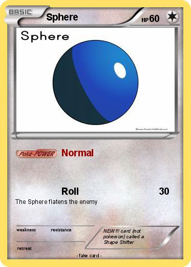 Pokémon Sphere 25 25 - Normal - My Pokemon Card