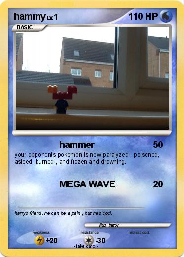 Pokémon hammy 104 104 - hammer - My Pokemon Card
