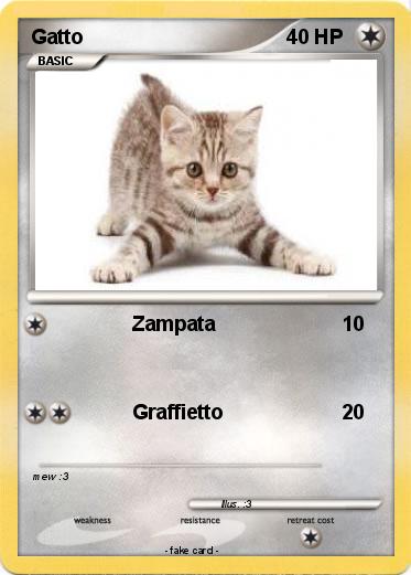 Pokémon Gatto 118 118 - Zampata - My Pokemon Card