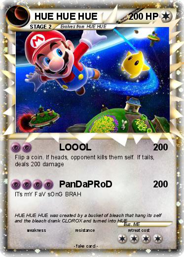 Pokémon HUE HUE HUE 4 4 - LOOOL - My Pokemon Card