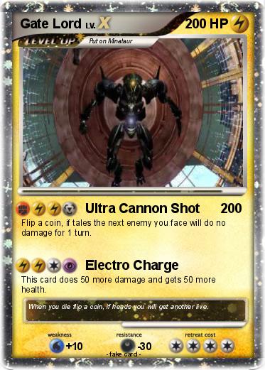 Pokémon Gate Lord 2 2 - Ultra Cannon Shot - My Pokemon Card