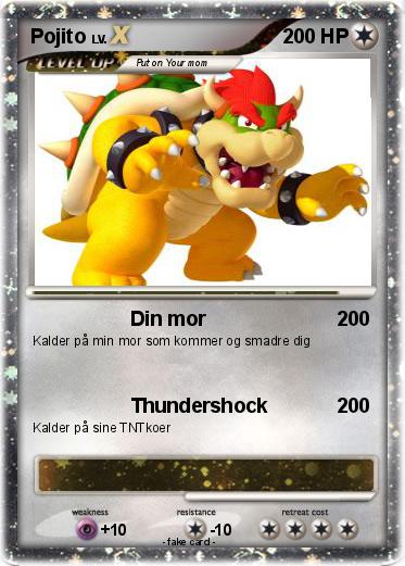 Pokémon Pojito - Din mor - My Pokemon Card