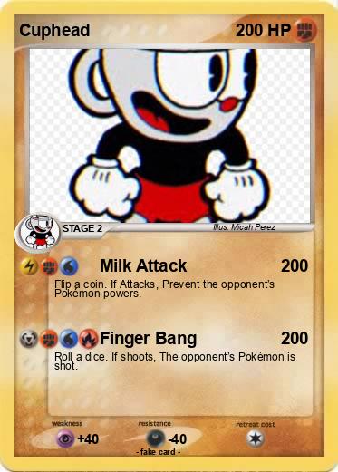 Pokémon Cuphead 194 194 - Milk Attack - My Pokemon Card