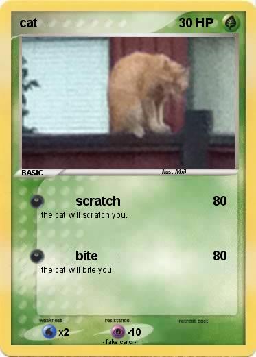 Pokémon cat 857 857 - scratch - My Pokemon Card