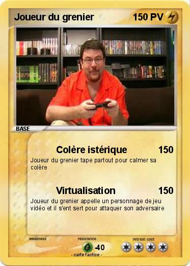 Pokémon Joueur du grenier 153 153 - Colère istérique - Ma carte Pokémon