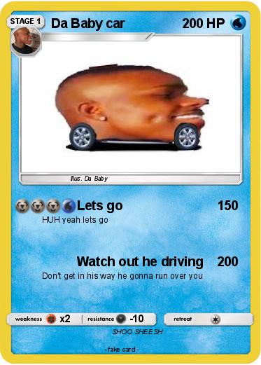 Pokémon Da Baby car 2 2 - Lets go - My Pokemon Card