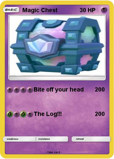 Pokémon Magic Chest - Bite off your head - My Pokemon Card