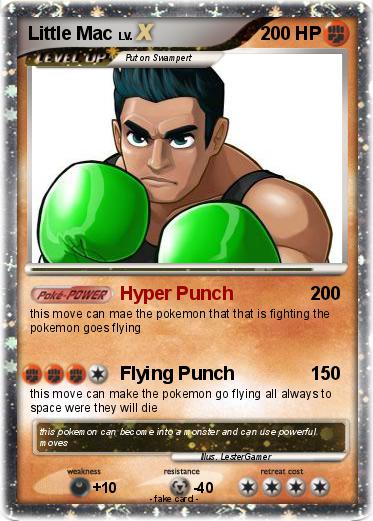 Pokémon Little Mac 34 34 - Hyper Punch - My Pokemon Card