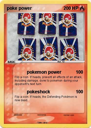 Pokémon poke power 13 13 - pokemon power - My Pokemon Card