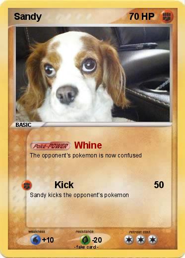 Pokémon Sandy 305 305 - Whine - My Pokemon Card