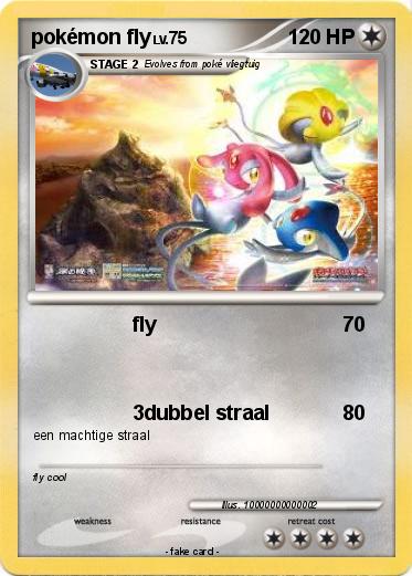Pokémon pokemon fly - fly - My Pokemon Card