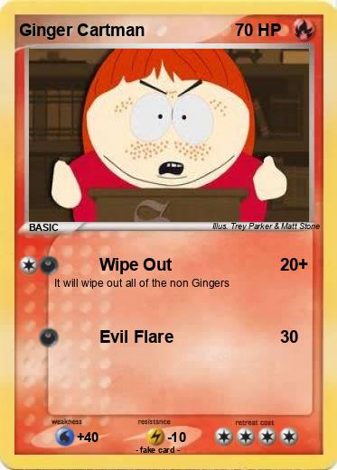 Pokémon Ginger Cartman - Wipe Out - My Pokemon Card