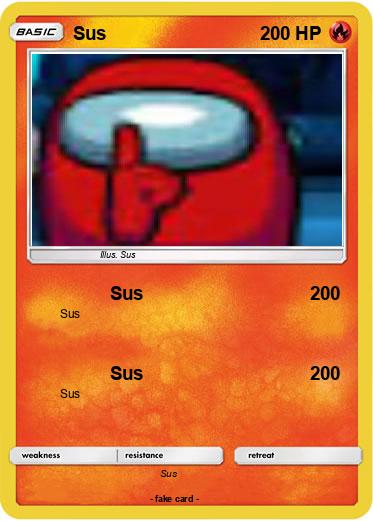 Pokémon Sus 808 808 - Sus - My Pokemon Card