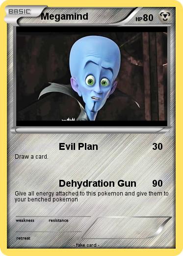 Pokémon Megamind 85 85 - Evil Plan - My Pokemon Card