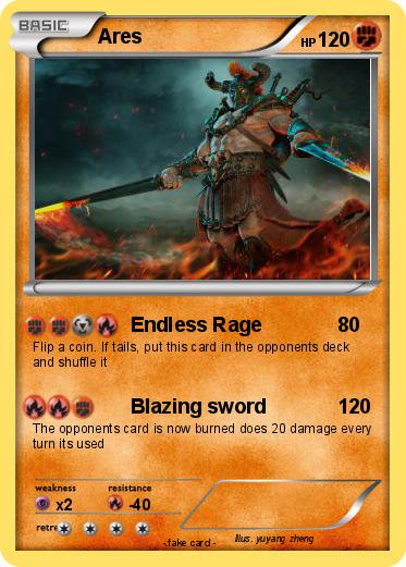 Pokémon Ares 271 271 - Endless Rage - My Pokemon Card