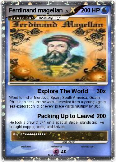 Pokémon Ferdinand magellan 29 29 - Explore The World - My Pokemon Card
