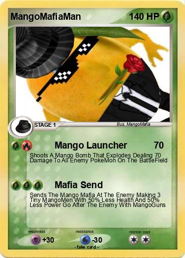 Pokémon MangoMafiaMan - Mango Launcher - My Pokemon Card
