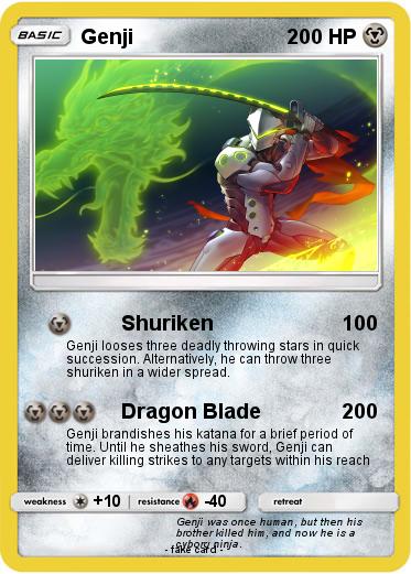 Pokémon Genji 160 160 - Shuriken - My Pokemon Card
