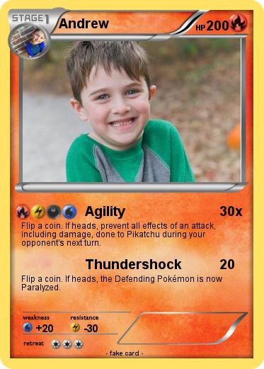 Pokémon Andrew 839 839 - Agility - My Pokemon Card