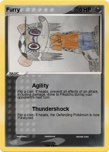 Pokémon Furry 238 238 - Agility - My Pokemon Card