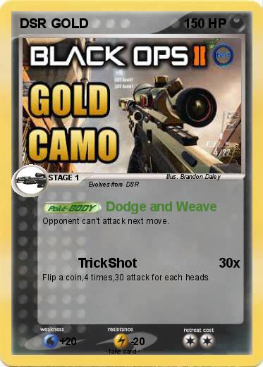 Pokémon DSR GOLD - Dodge and Weave - My Pokemon Card