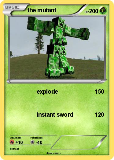 Pokémon the mutant 2 2 - explode - My Pokemon Card