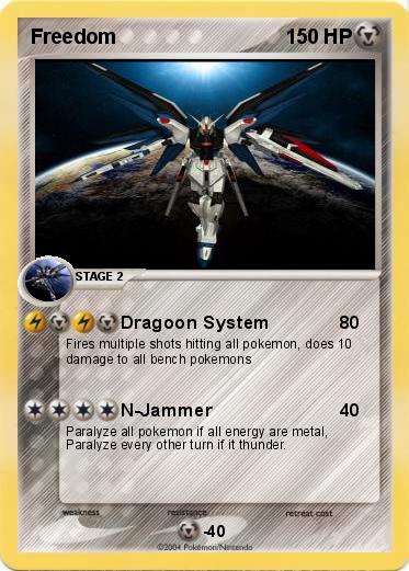 Pokémon Freedom - Dragoon System - My Pokemon Card