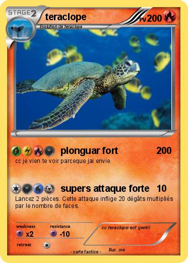 Pokémon teraclope 22 22 - plonguar fort - Ma carte Pokémon