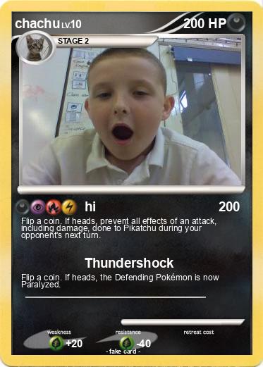Pokémon chachu 7 7 - hi - My Pokemon Card