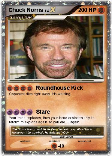 Pokémon Chuck Norris 3016 3016 - Roundhouse Kick - My Pokemon Card
