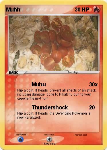Pokémon Muhh - Muhu - My Pokemon Card