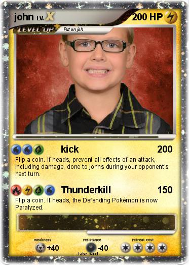 Pokémon john 3823 3823 - kick - My Pokemon Card