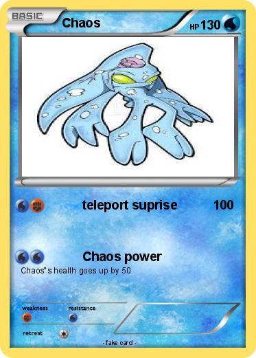 Pokémon Chaos 665 665 - teleport suprise - My Pokemon Card