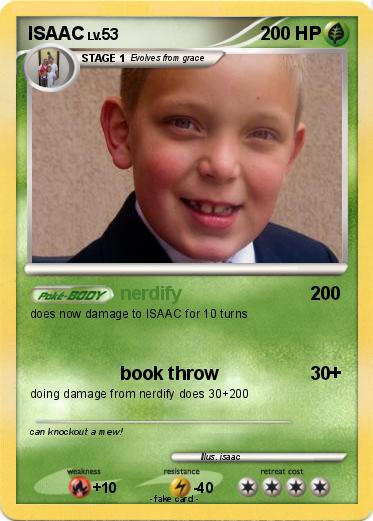 Pokémon ISAAC 320 320 - nerdify - My Pokemon Card