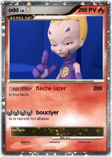 Pokémon odd 138 138 - fléche lazer - Ma carte Pokémon