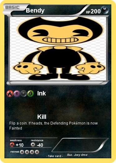 Pokémon Bendy 477 477 - Ink - My Pokemon Card