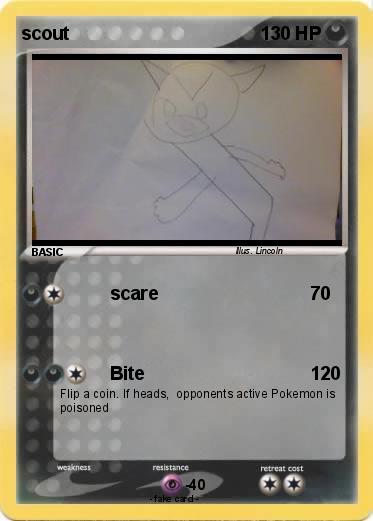 Pokémon scout 469 469 - scare - My Pokemon Card
