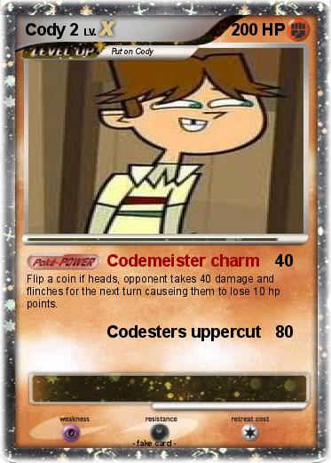 Pokémon Cody 2 2 - Codemeister charm - My Pokemon Card